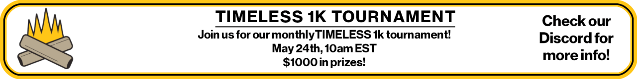 Timeless Tier List - The Gathering